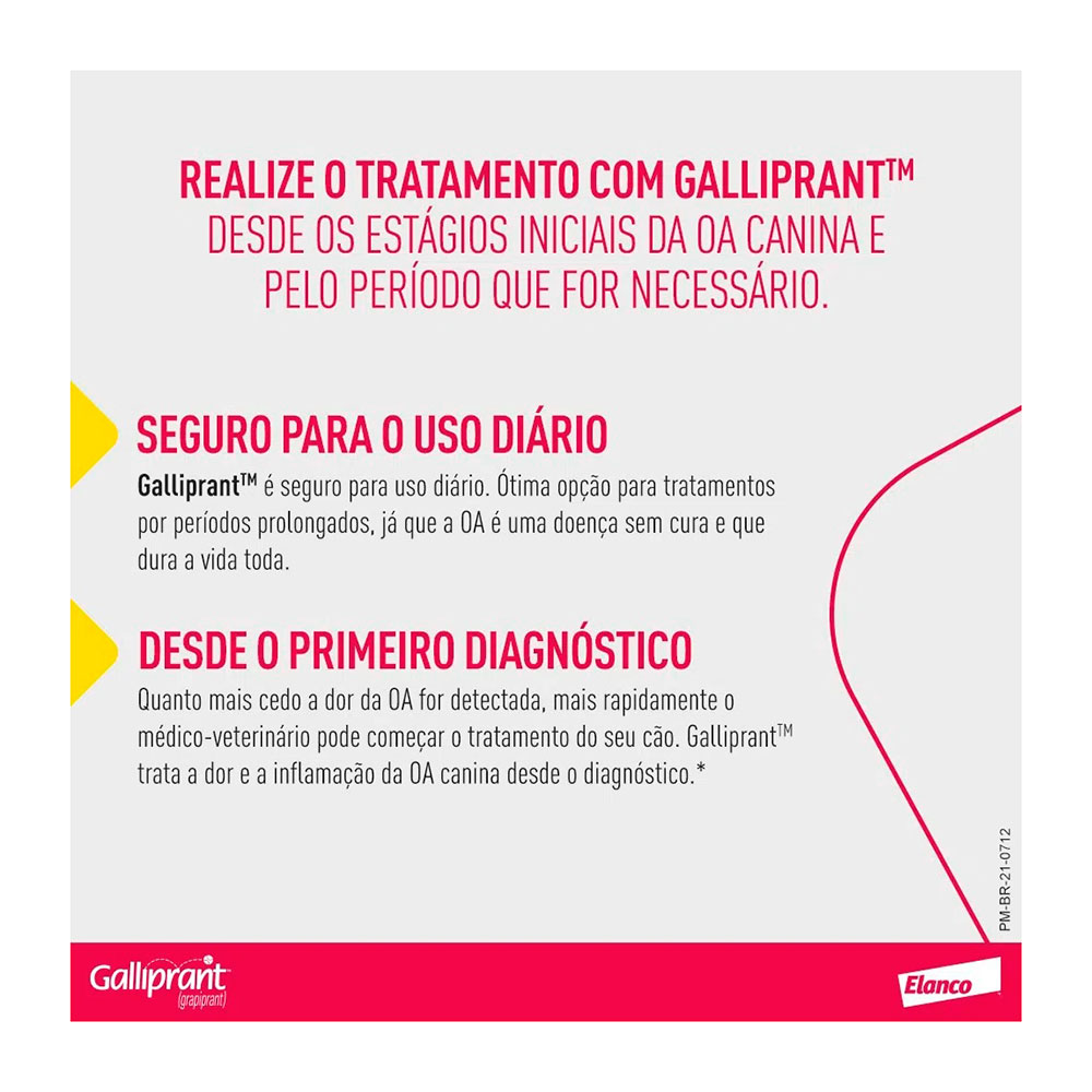 Galliprant 20mg C/ 30 Comprimidos - Popular Pet | Pet Shop Online