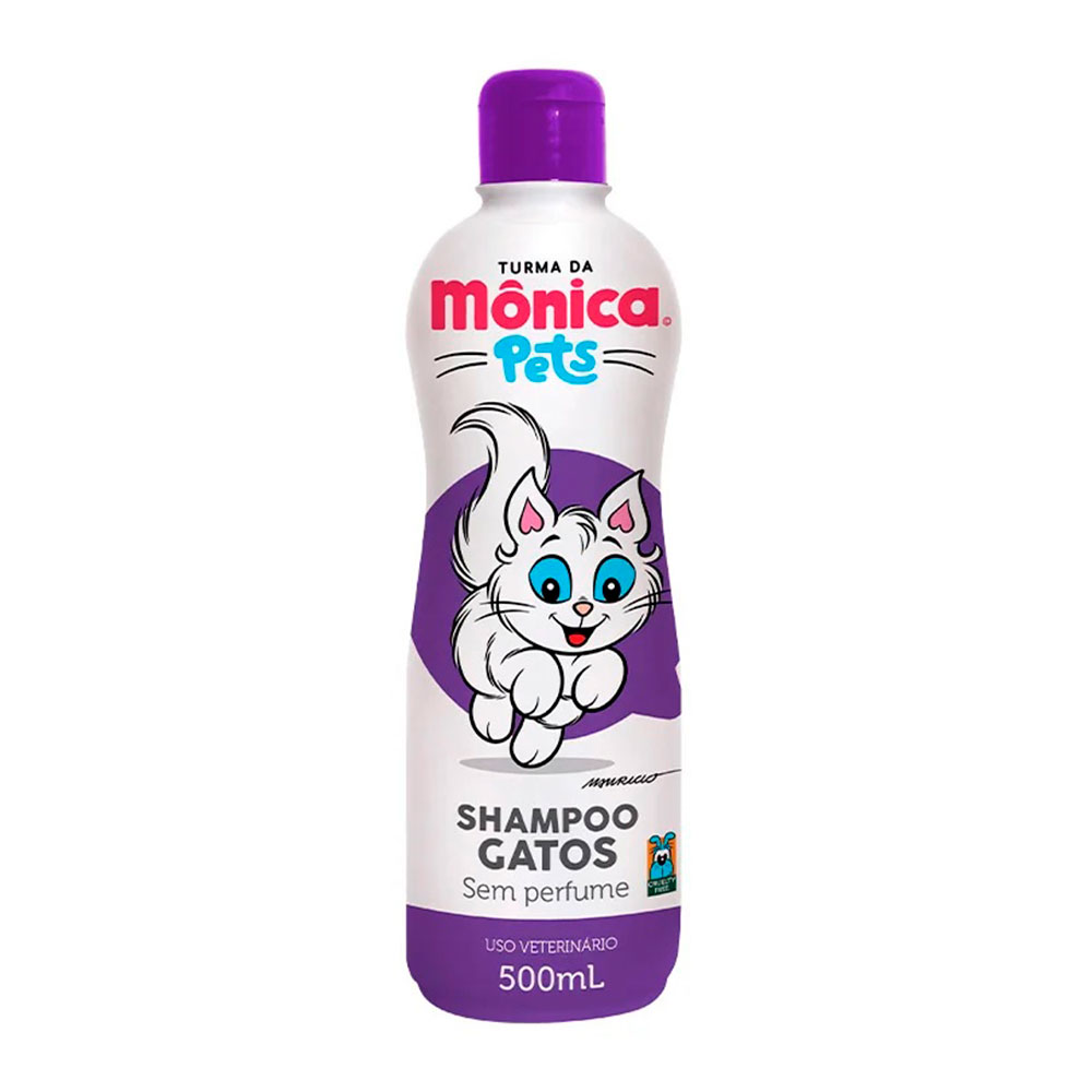 Shampoo Turma Da Mônica Pets Para Gatos 500mL - Popular Pet | Pet Shop ...