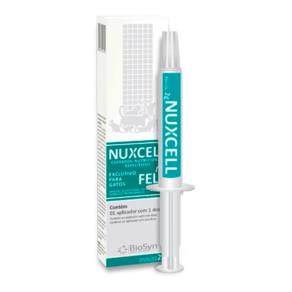 Suplemento Nuxcell Fel Para Gatos 2g - Popular Pet | Pet Shop Online