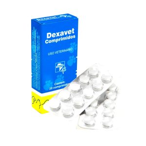 Dexavet Anti-inflamatório Para Cães e Gatos Bravet Pet 20 Comprimidos ...