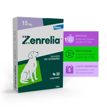 Zenrelia 15mg Para Cães Elanco 30 Comprimidos - Popular Pet | Pet Shop ...