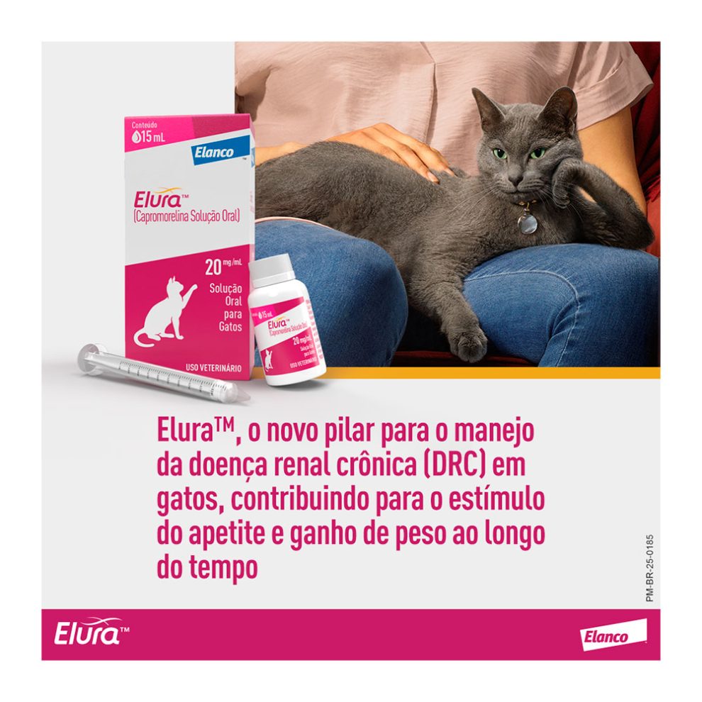 Elura Solução Oral Para Gatos 20mg Elanco 15ml - Popular Pet | Pet Shop ...